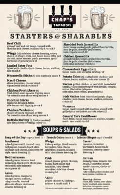 Current Selections | Chaps Taproom